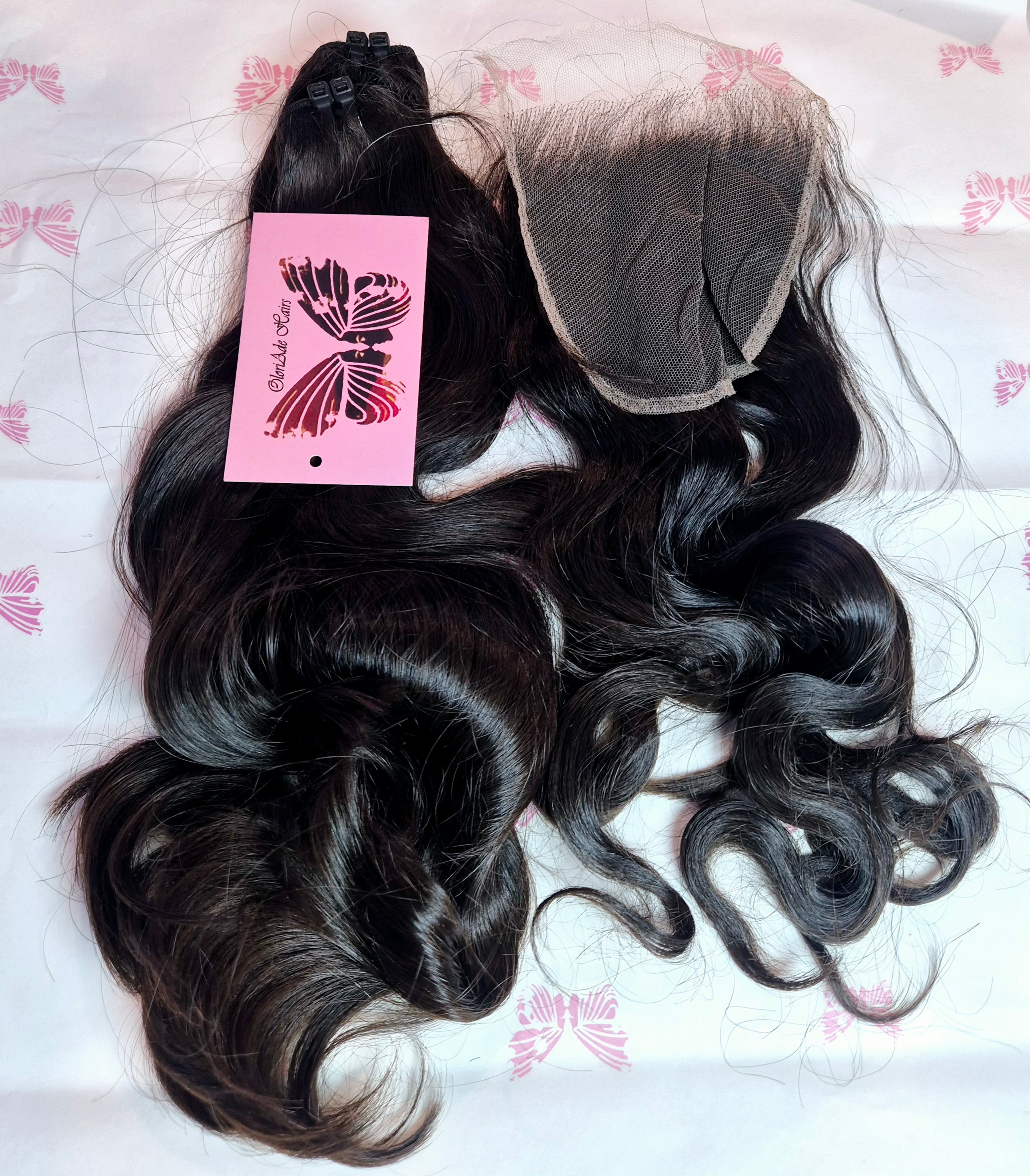 V-Raw Wavy bundle 18 – OloriAde Hairs